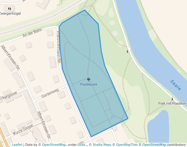 Plastikpark in Leuna | Map and Routes