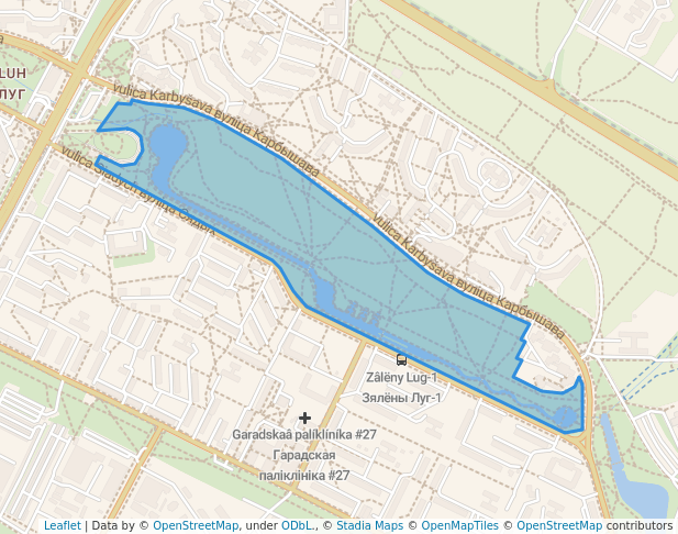 Polotsk Park in Minsk | Map and Routes