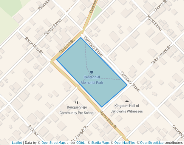 Centennial Memorial Park in Benque Viejo Del Carmen | Map and Routes