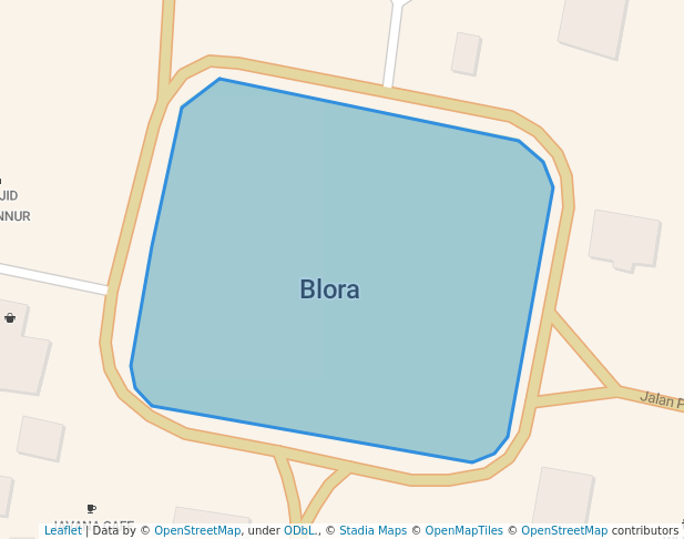 Alun-Alun Blora in Blora | Map and Routes