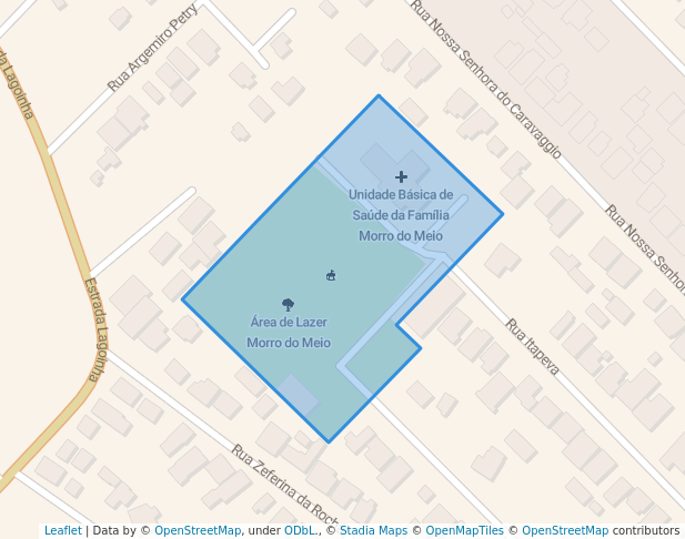 Área de Lazer Morro do Meio in Joinville | Map and Routes