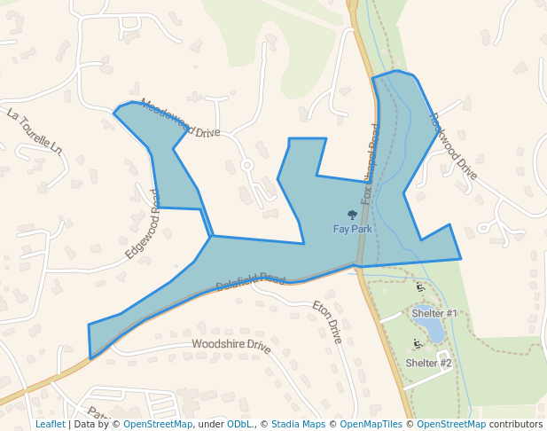 Fay Park in Pittsburgh | Map and Routes