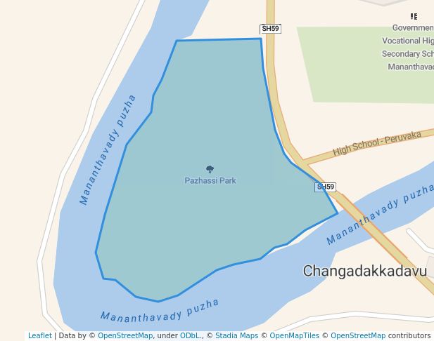 Pazhassi Park in Mananthavady | Map and Routes