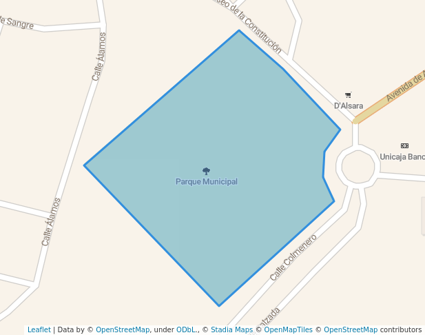 Parque Municipal in Castillo de Locubín | Map and Routes