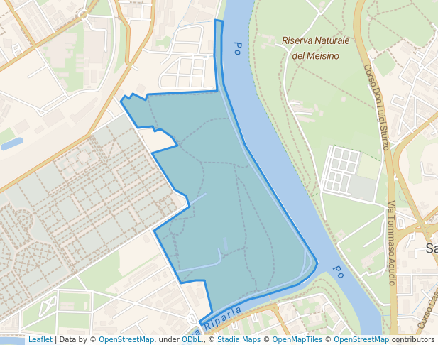 Parco Pietro Colletta in Torino | Map and Routes