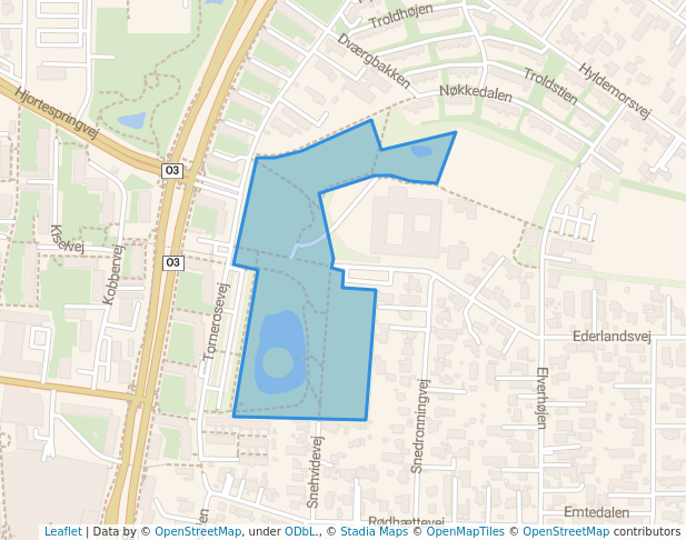 Elverparken in Herlev | Map and Routes