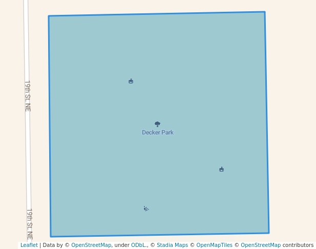 Decker Park in Austin | Map and Routes