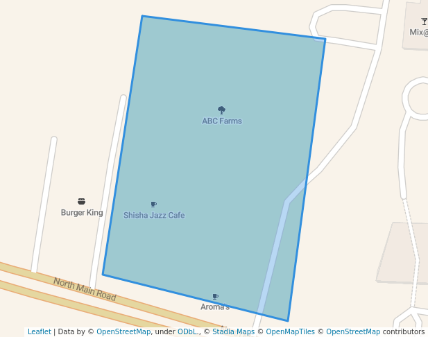 ABC Farms in Pune | Map and Routes