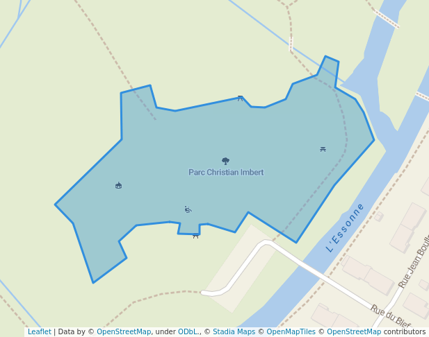 Parc Christian Imbert in Ballancourt-sur-Essonne | Map and Routes