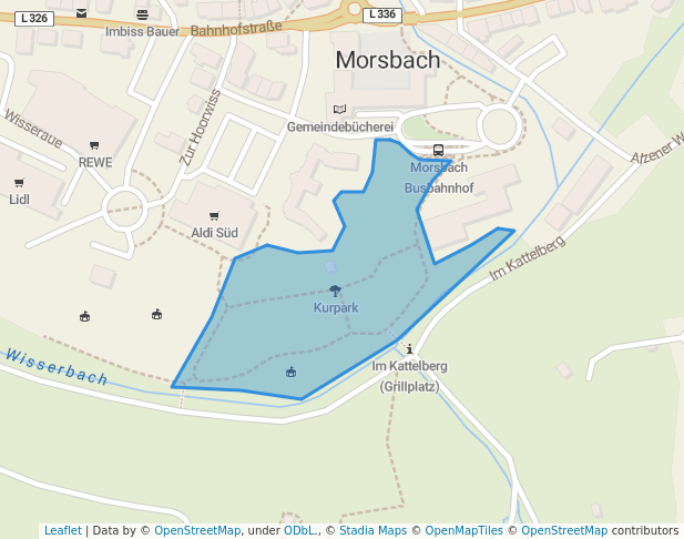Kurpark in Morsbach | Map and Routes