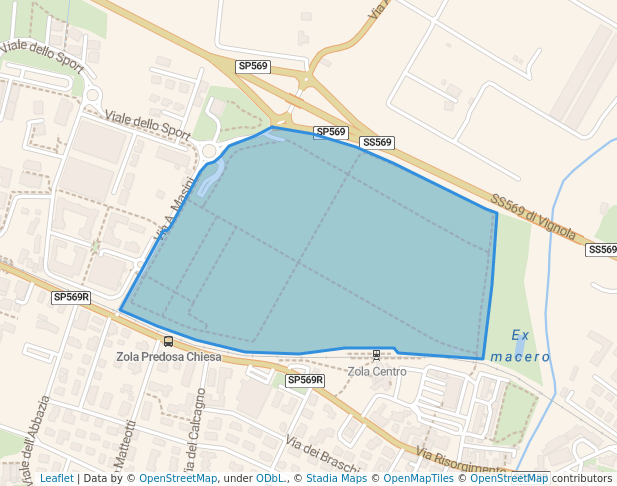 Parco Giardino Campagna in Zola Predosa | Map and Routes