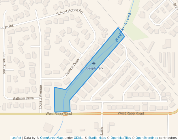 Joseph Park in Talent | Map and Routes