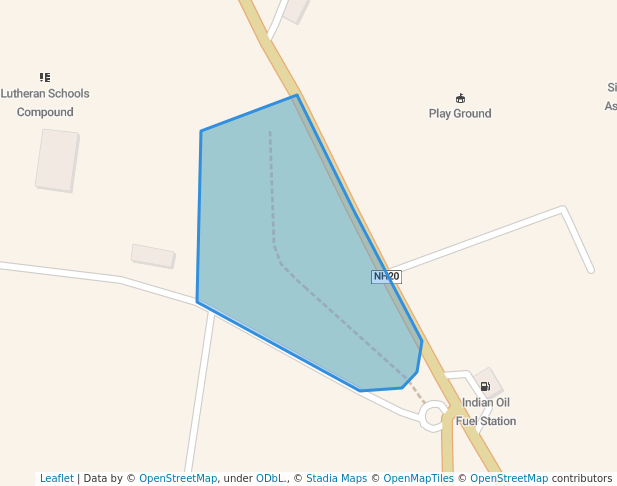 Shahid Park in Chaibasa | Map and Routes