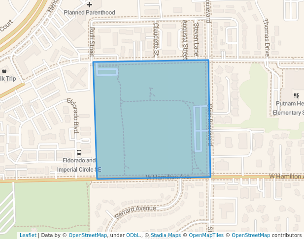 Bollinger Fields in Eau Claire | Map and Routes