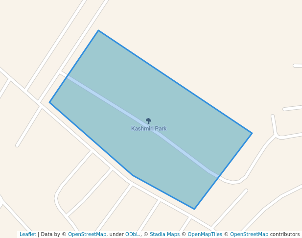 Kashmiri Park in Moga | Map and Routes