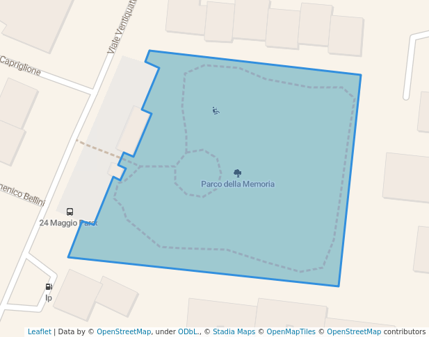 Parco della Memoria in Campobasso | Map and Routes