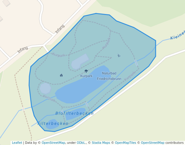 Kurpark in Thale | Map and Routes