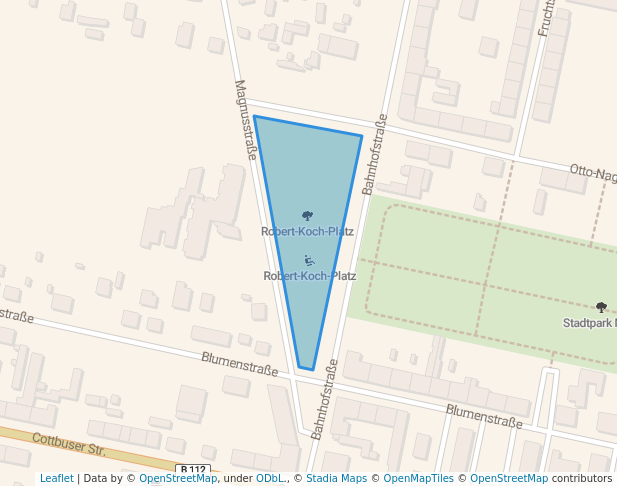 Robert-Koch-Platz in Forst (Lausitz) | Map and Routes