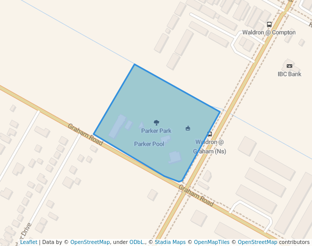 Parker Park in Corpus Christi | Map and Routes