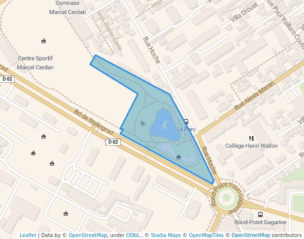 Parc Léon Salagnac in Malakoff | Map and Routes