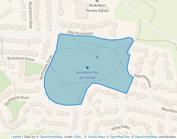 Buckstone Park and Woods in Edinburgh | Map and Routes