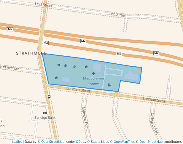 Max Johnson Reserve in Strathmore | Map and Routes