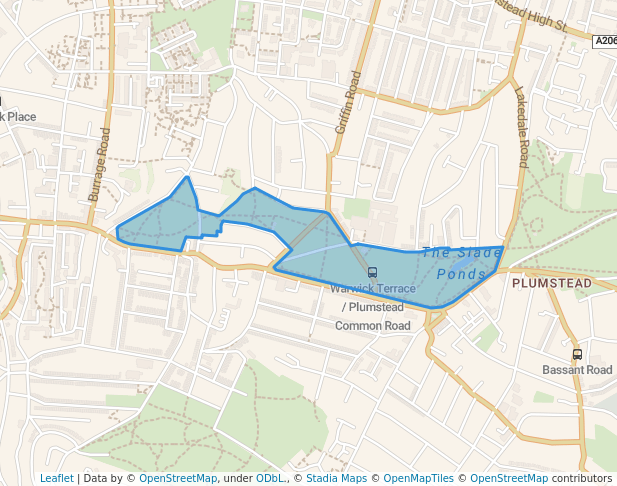 Plumstead Common in London | Map and Routes