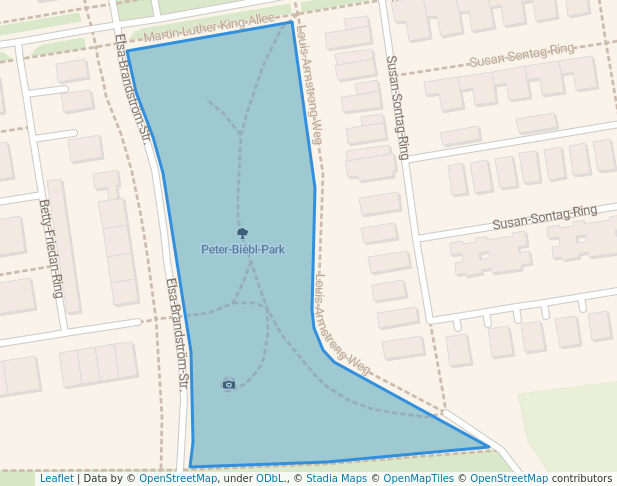 Peter-Biebl-Park in Neu-Ulm | Map and Routes