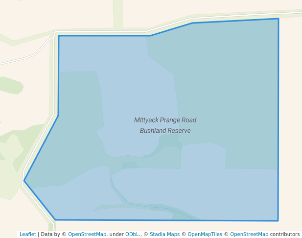 Mittyack Prange Road Bushland Reserve in Pier Milan | Map and Routes
