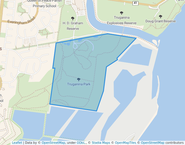 Truganina Park in Altona Meadows | Map and Routes