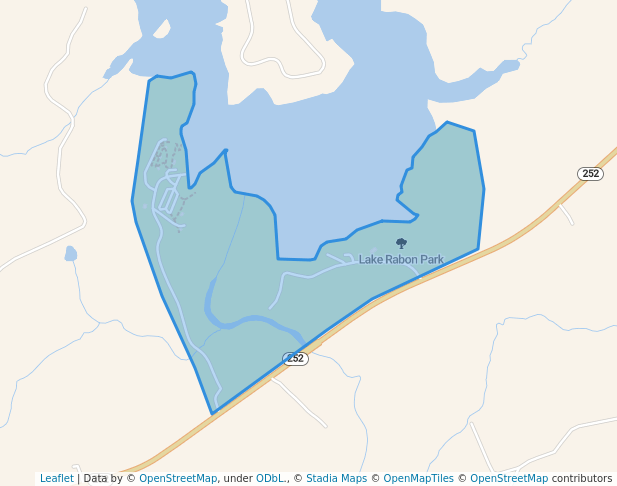 Lake Rabon Park in Ware Shoals | Map and Routes
