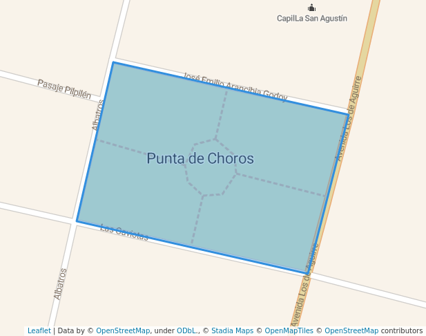 Plaza Punta de Choros in Punta de Choros | Map and Routes