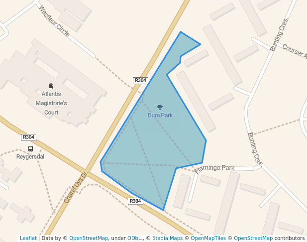Dura Park in Cape Town | Map and Routes