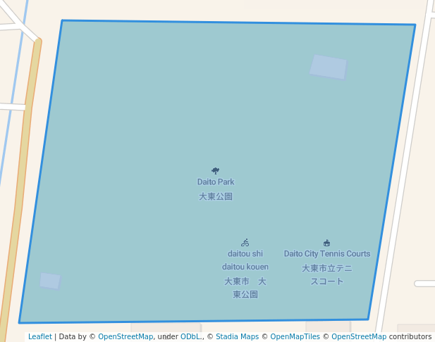 Daito Park in Daito | Map and Routes