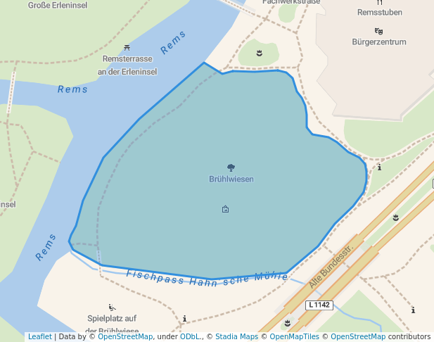 Brühlwiesen in Waiblingen | Map and Routes