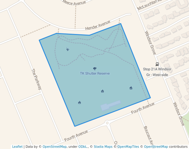 TK Shutter Reserve in Klemzig | Map and Routes
