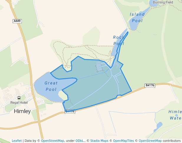 Himley Park in Himley | Map and Routes