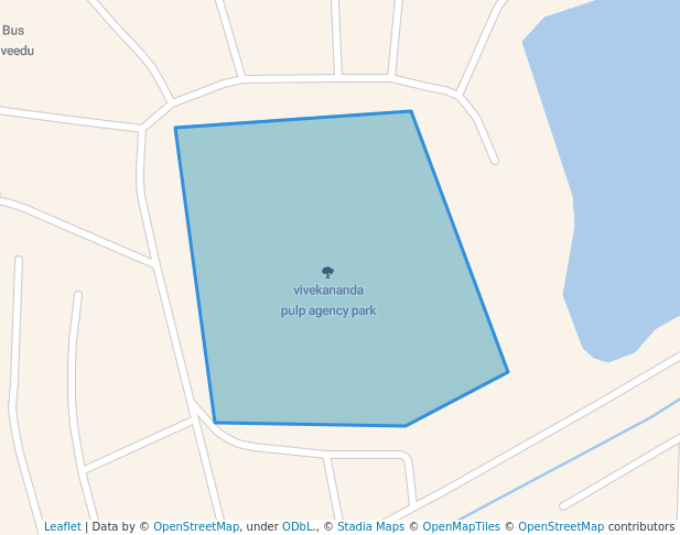 vivekananda pulp agency park in Akividu | Map and Routes
