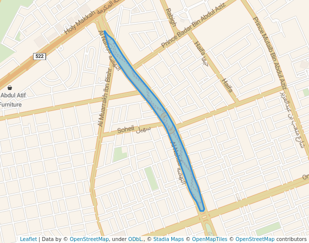 Al Nahda Park North in Riyadh | Map and Routes