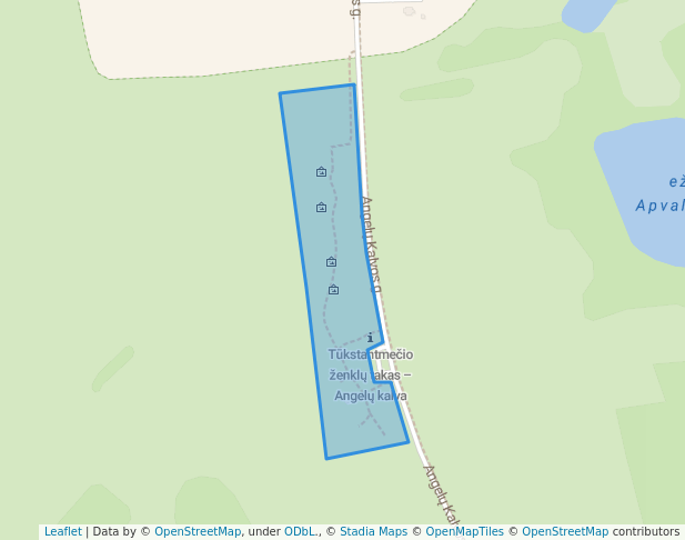 The Hill of Angels in Būda | Map and Routes