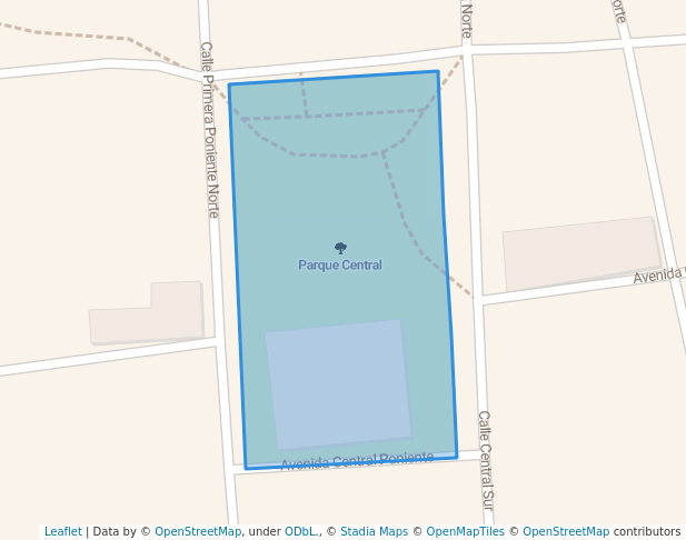 Parque Central in Coapilla | Map and Routes