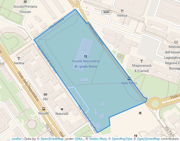 Parco Don Giovanni Bosco in Bologna | Map and Routes