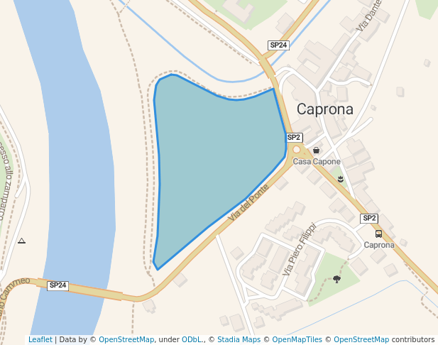 parco dei cavi di caprona in Caprona | Map and Routes