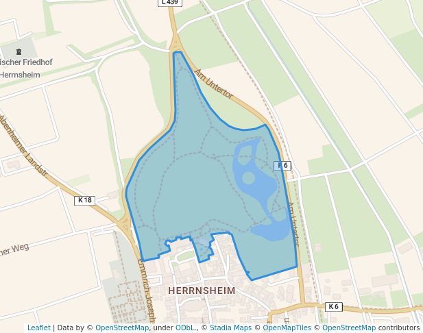 Herrnsheimer Schlosspark in Worms | Map and Routes