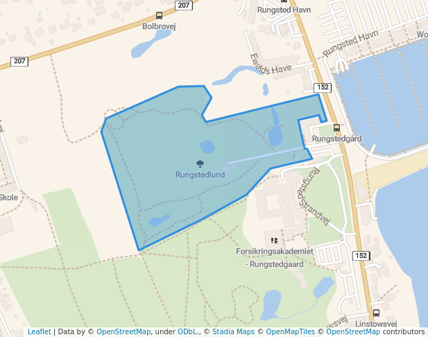 Rungstedlund in Rungsted Kyst | Map and Routes