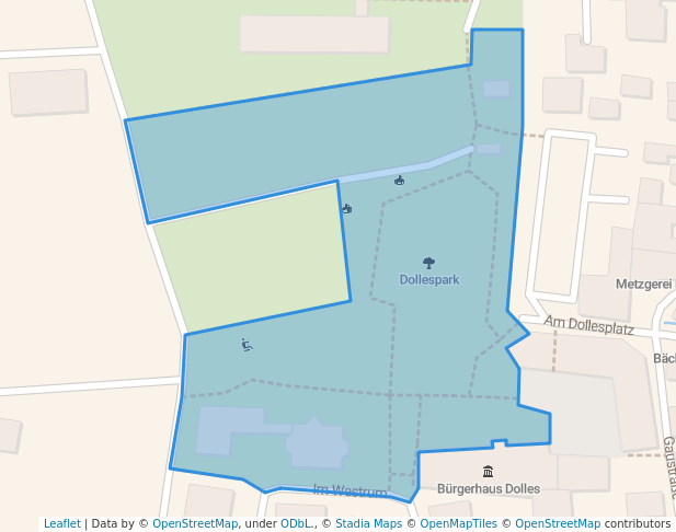 Dollespark in Bodenheim | Map and Routes