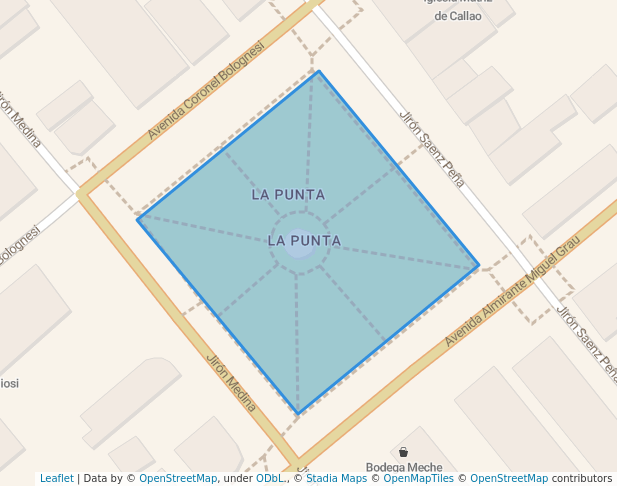 Parque José Parodi Patroni in La Punta | Map and Routes