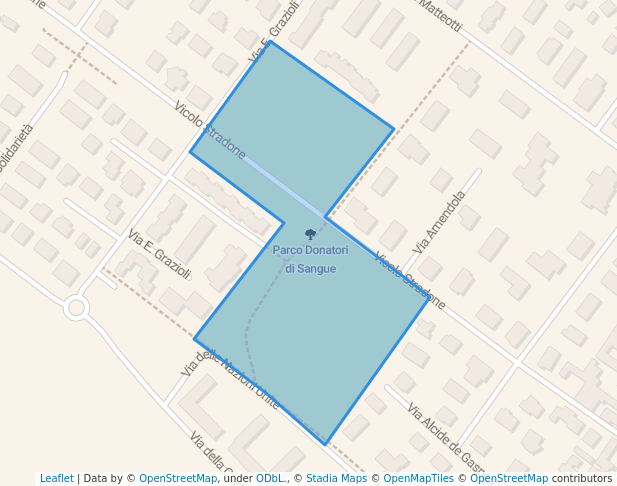 Parco Donatori di Sangue in Minerbio | Map and Routes