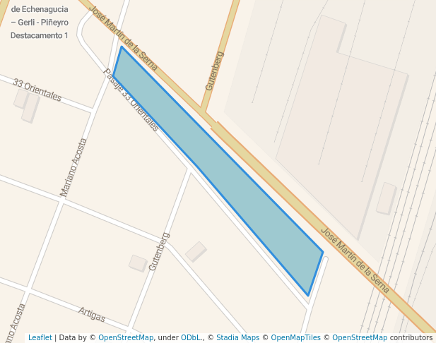 Parque Martín José de la Serna in Gerli | Map and Routes