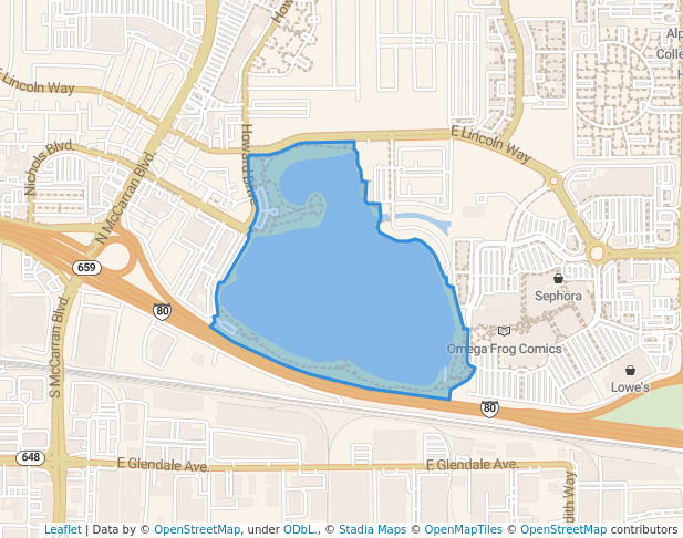 Sparks Marina in Sparks | Map and Routes